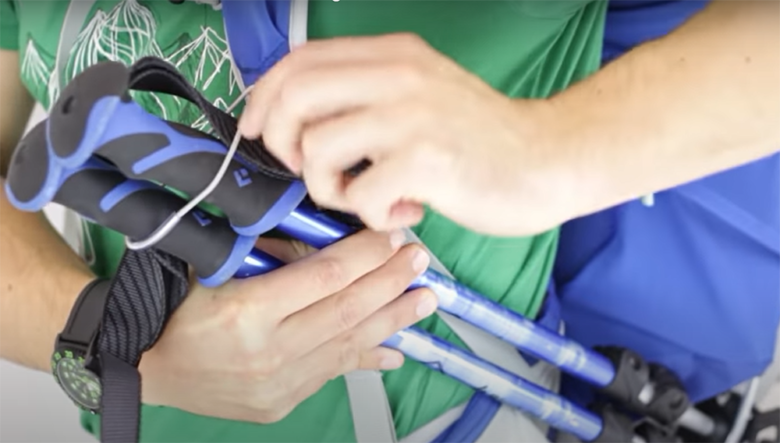 How to Attach Trekking Poles to Backpack? - OutdoorProfy