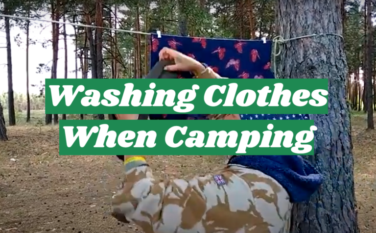 Washing Clothes When Camping - OutdoorProfy