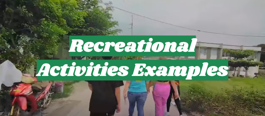 Recreational Activities Examples - OutdoorProfy